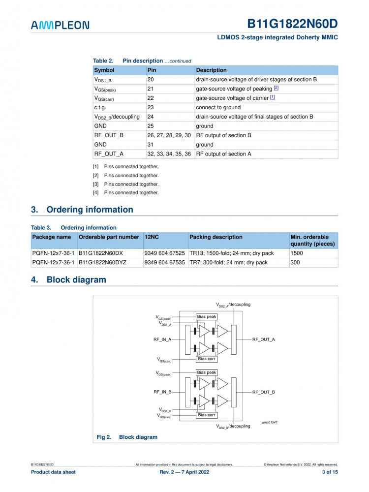 B11G1822N60D technical document page 3