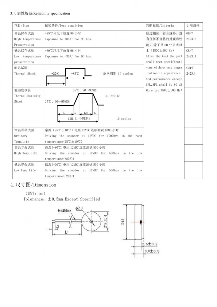 HYR-1325 specification page 3