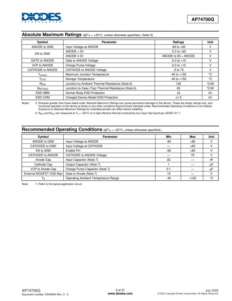 AP74700QW6-7 datasheet page 3