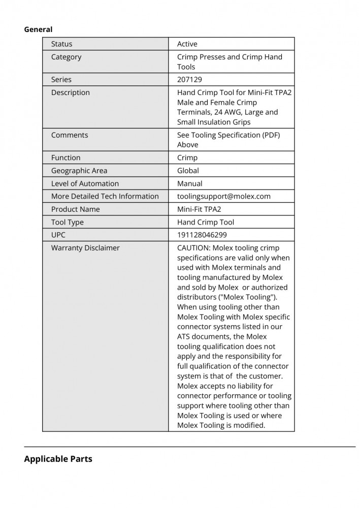 Product document page 2