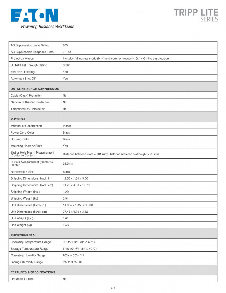 TLP606B technical document page 3