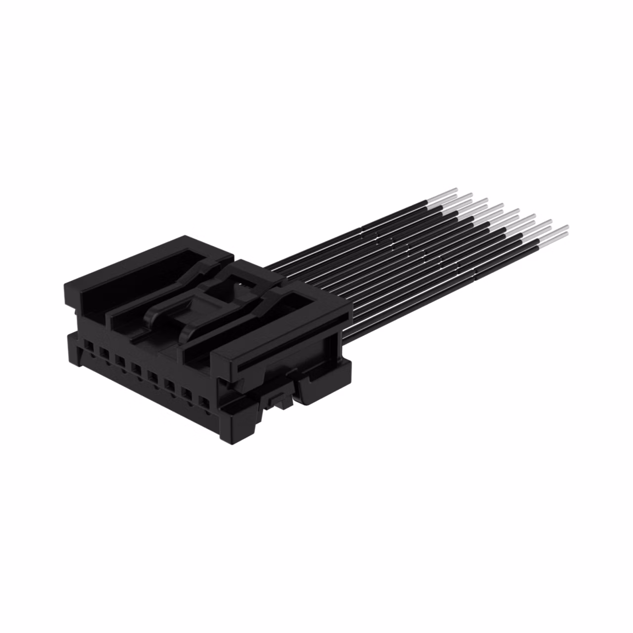 Mini50-to-Pigtail Off-the-Shelf (OTS) Cable Assembly, 2.00mm Pitch, Single Row, 300.00mm Length, 8 Circuits, Black for sale
