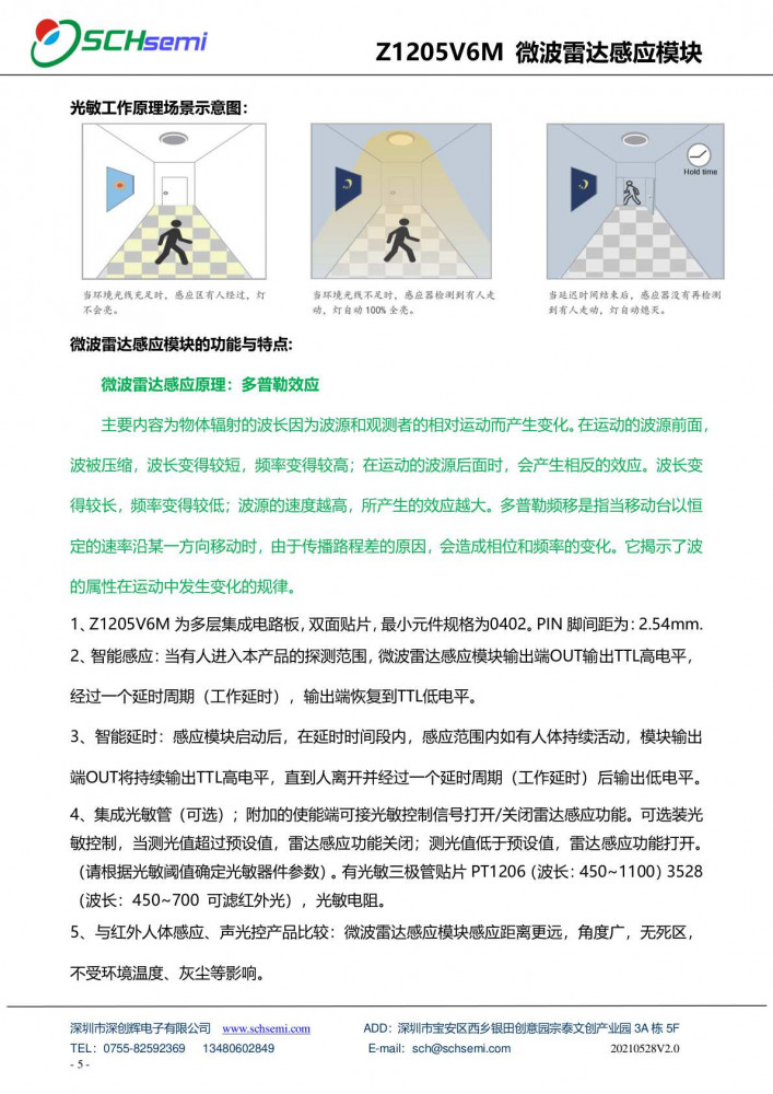 Z1205V6M datasheet page 5