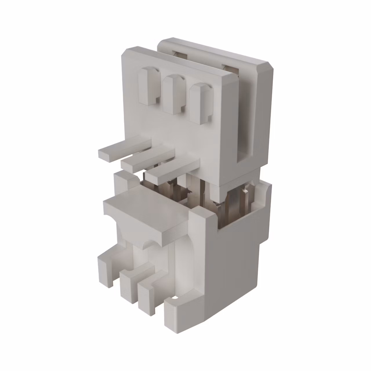Appli-Mate RAST Power IDT Housing, 5.00mm Pitch, Direct/Indirect, Female, 2 Circuits, Code Key A Removed, Open End Walls for sale