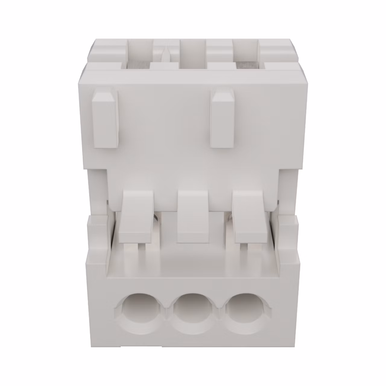 5.00mm Appli-Mate RAST 2.5 IDT Housing, Direct/Indirect, Female, 2 Circuits, Position Keys B & D Removed, Polarizing Rib Between Circuits 1 & 2, Red Color Stripe for sale