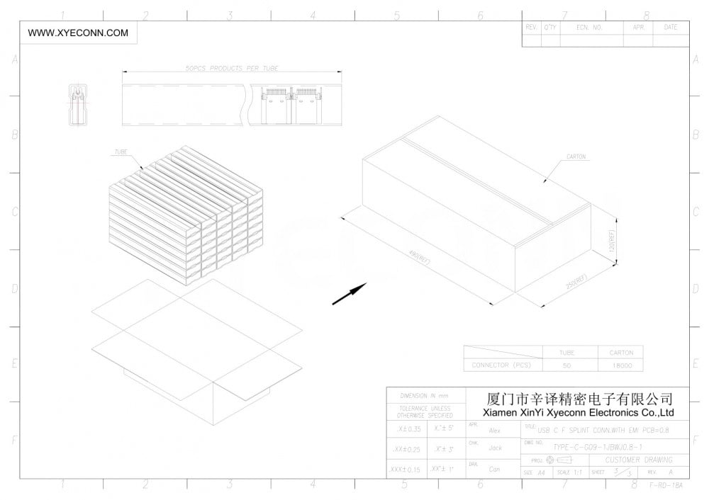 TYPE-C-G09-1JBWJ0.8-1 drawing page 3