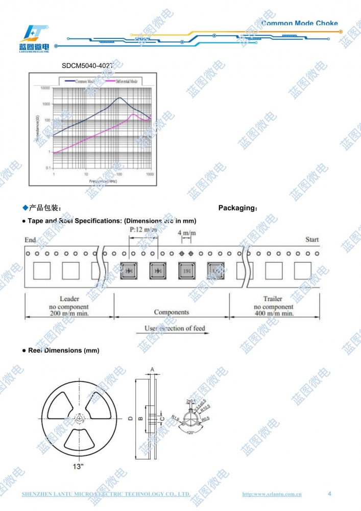 SDCM5040-102T datasheet page 4