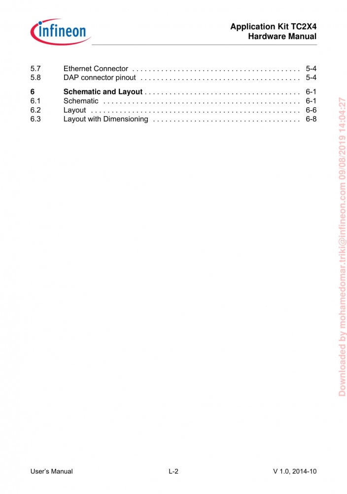 TC2X4 hardware manual page 6