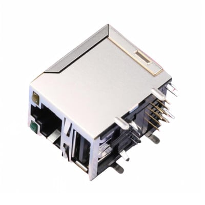 TE Connectivity 1-1909119-4 Modular Ethernet Connector Jack for sale