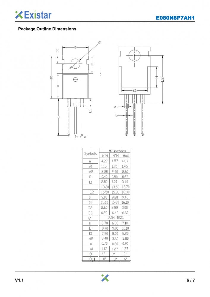 E080N8P7AH1 datasheet page 6