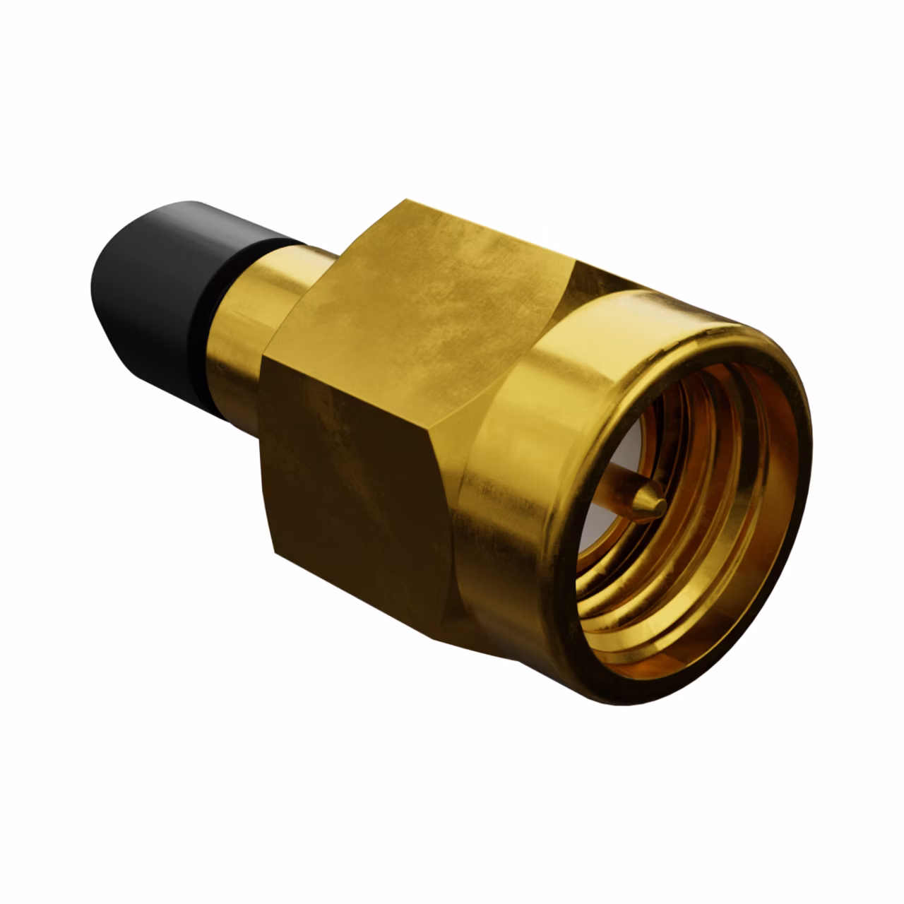 SMA Plug, Straight, Solder, RG-402 (.141