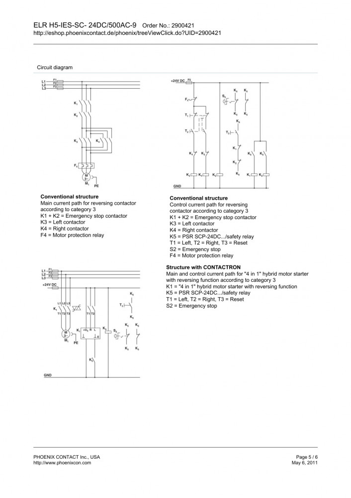 Phoenix Contact 2900421 technical document page 5