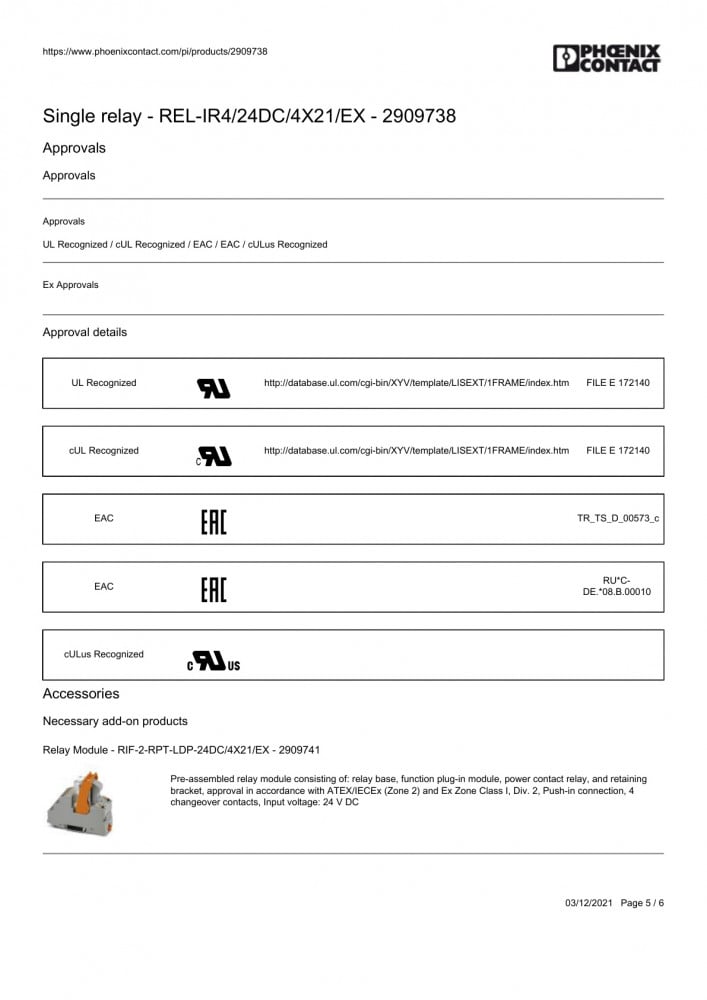 Phoenix Contact 2909738 document page 5