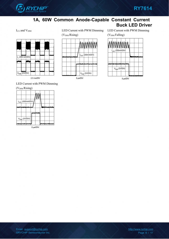 RY7614 datasheet page 6