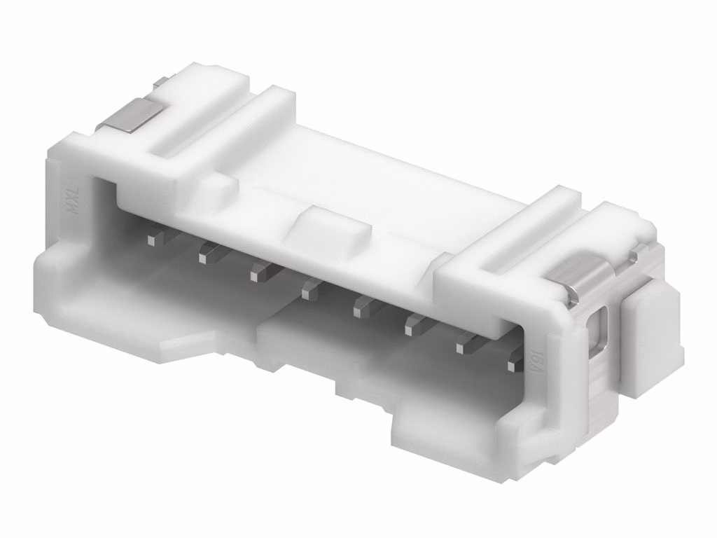 2.00mm Pitch, Micro-Lock Plus PCB Header, Single Row, Right-Angle, Surface Mount, Matte Tin Plating, Positive Lock, 8 Circuits, Low-Halogen, Natural (White) for sale