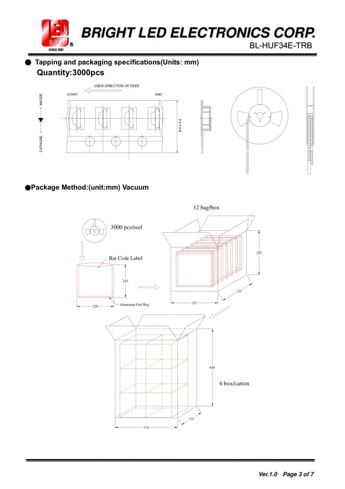 BL-HUF34E-TRB datasheet page 4