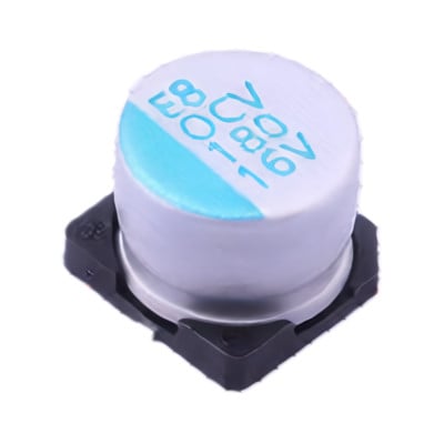 Lelon OCV331M1ATR-1008 Aluminum-Polymer Capacitor