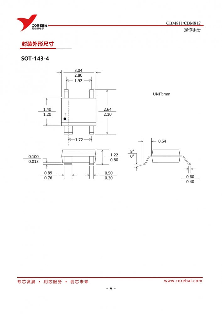 CBM811ZST4 datasheet page 9
