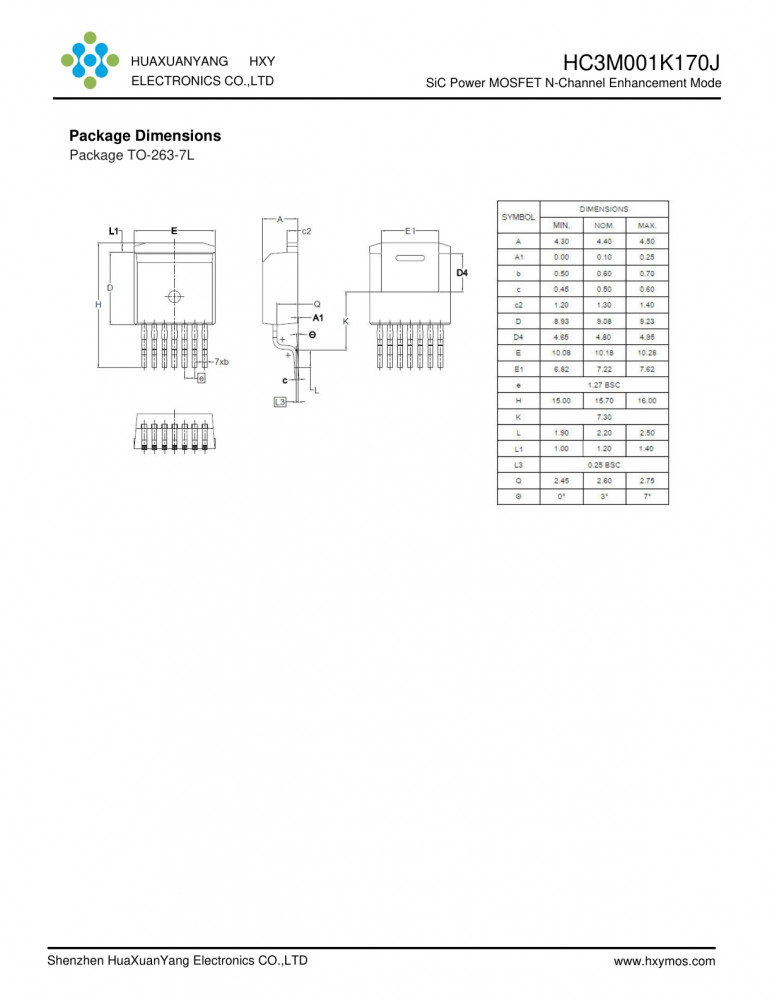 HC3M001K170J datasheet page 8