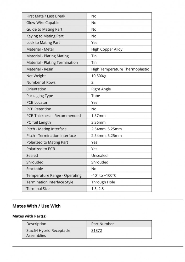 MOLEX 346969102 technical document page 3