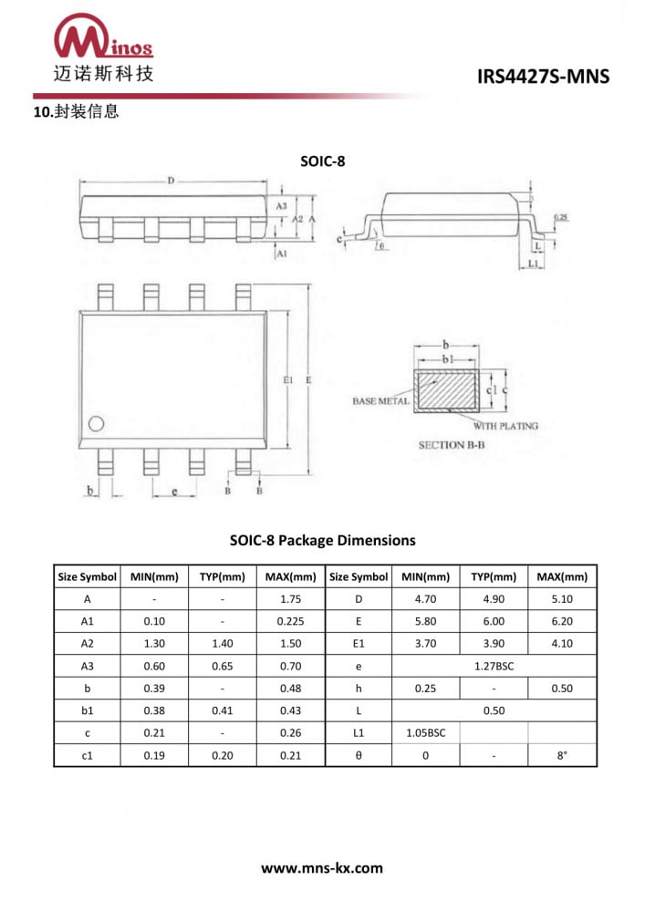 IRS4427S-MNS datasheet page 10