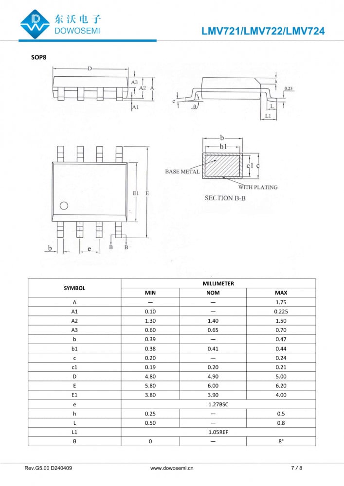 LMV721-DW datasheet page 7