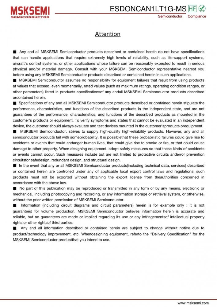 ESDONCAN1LT1G-MS datasheet page 6