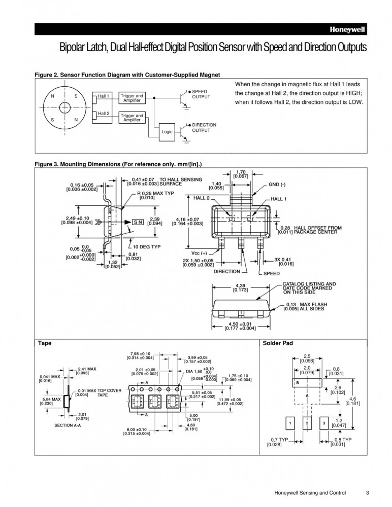 VF526DT technical document page 3