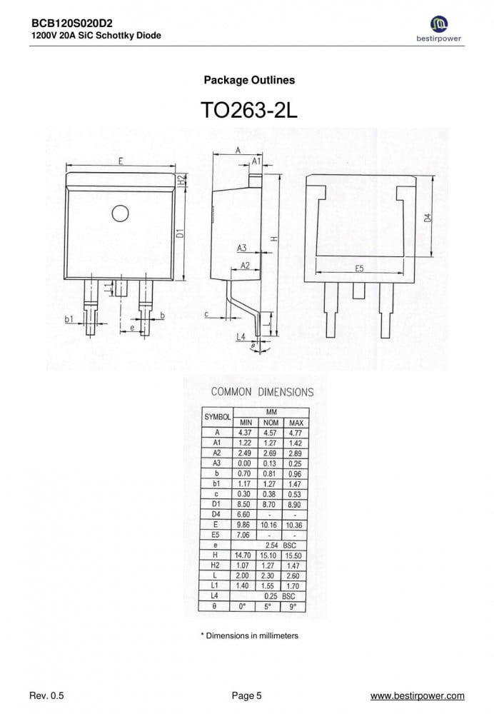 BCB120S20D2 datasheet page 5