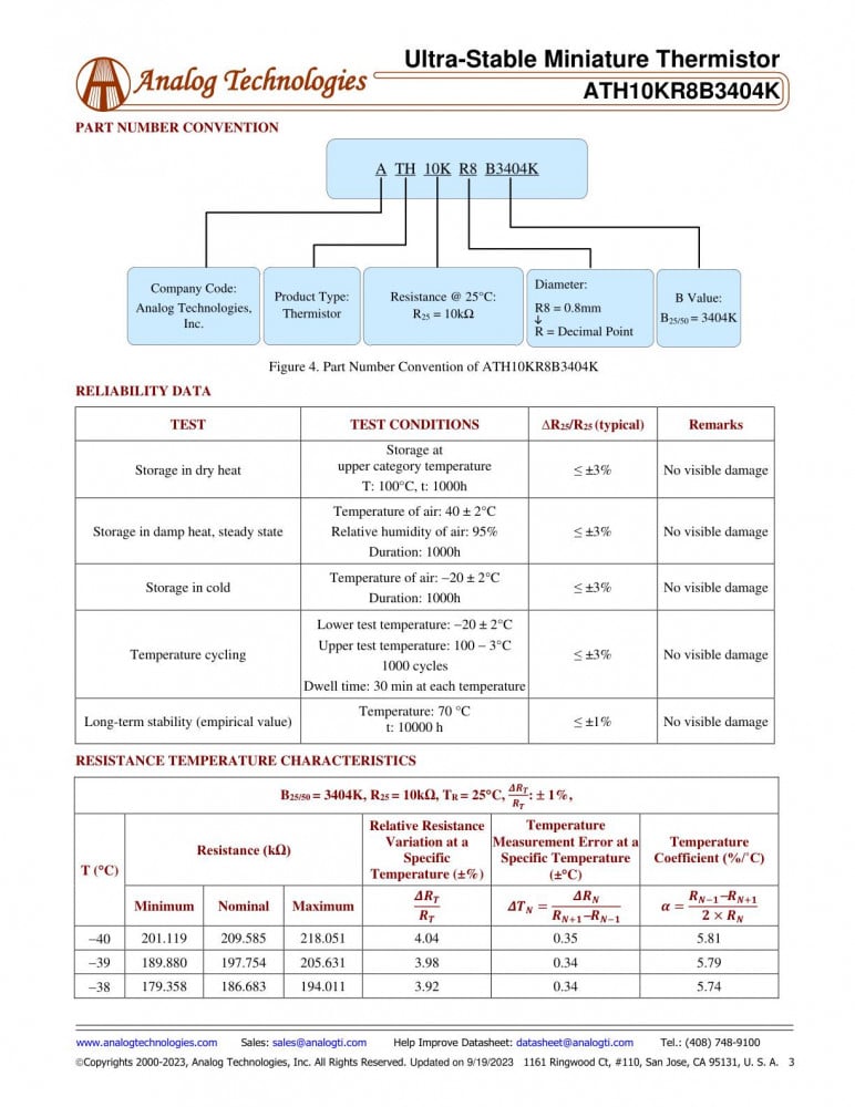 ATH10KR8B3404K technical document page 3