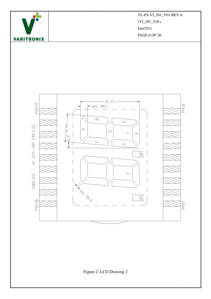 VI-201-DP specification page 6