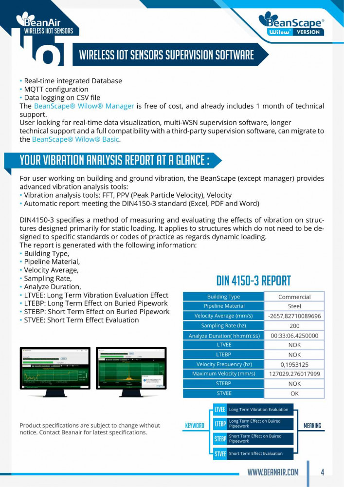 BeanScape Wilow documentation page 4