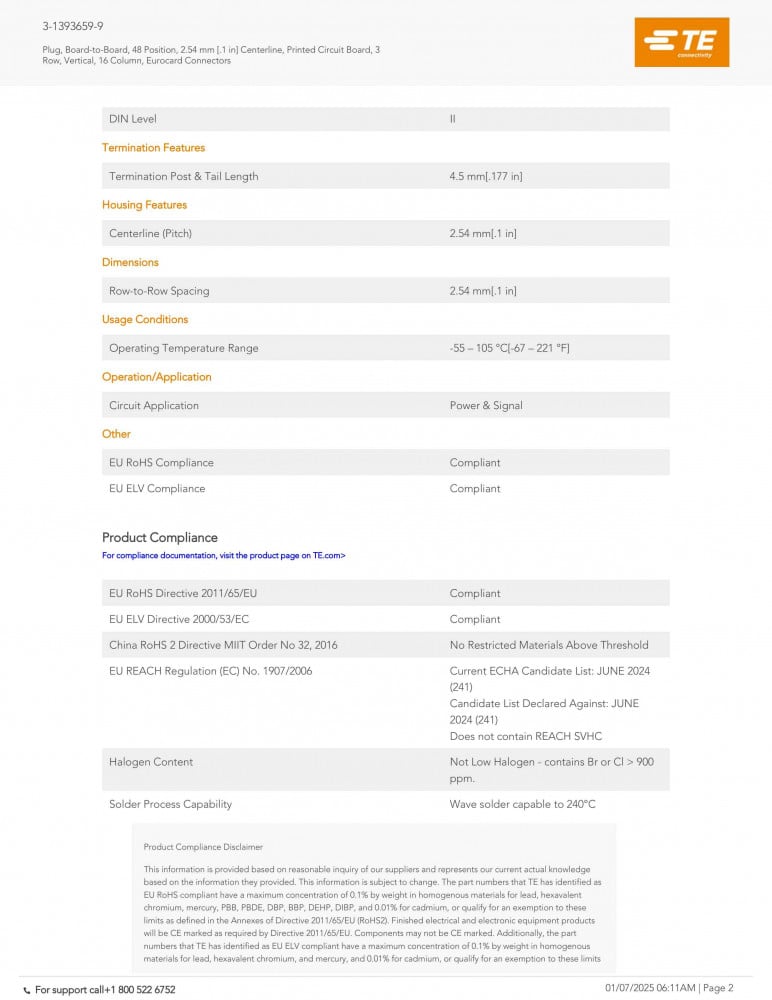 3-1393659-9 technical document page 2