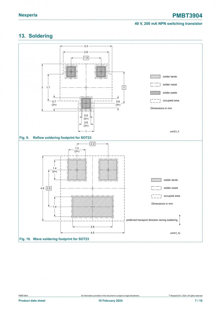 PMBT3904,215 datasheet page 7