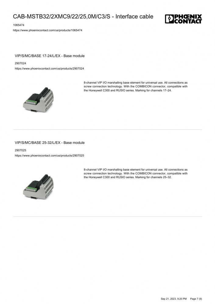 Phoenix Contact 1065474 document page 7