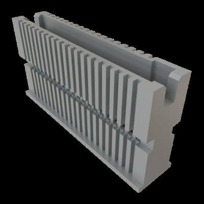 Samtec ISDF-20-D-S Rectangular Connector Housing