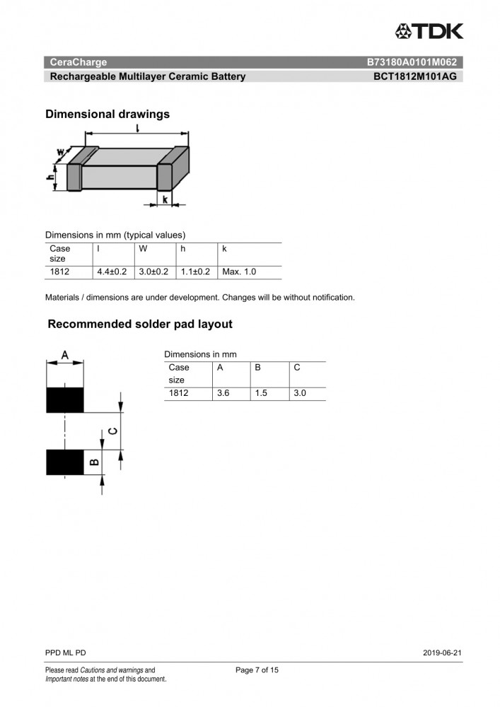 CeraCharge technical document page 7