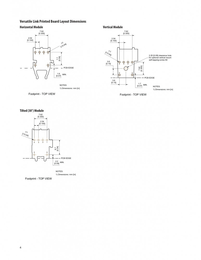 AFBR-1634Z datasheet page 4