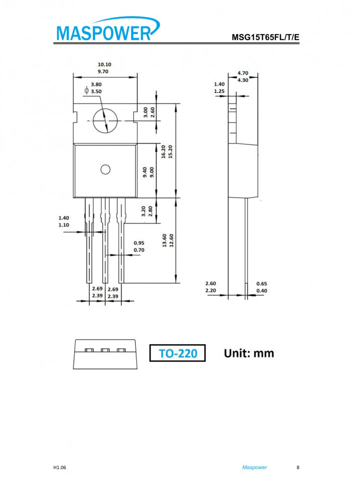 MSG15T65FL datasheet page 8