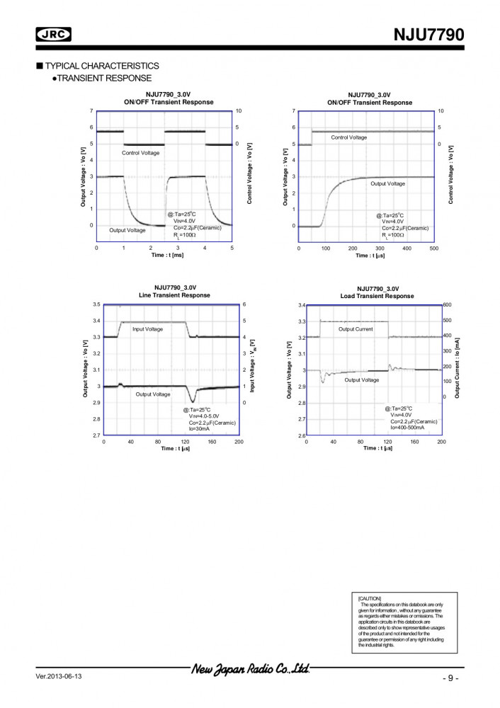NJU7790 datasheet page 9