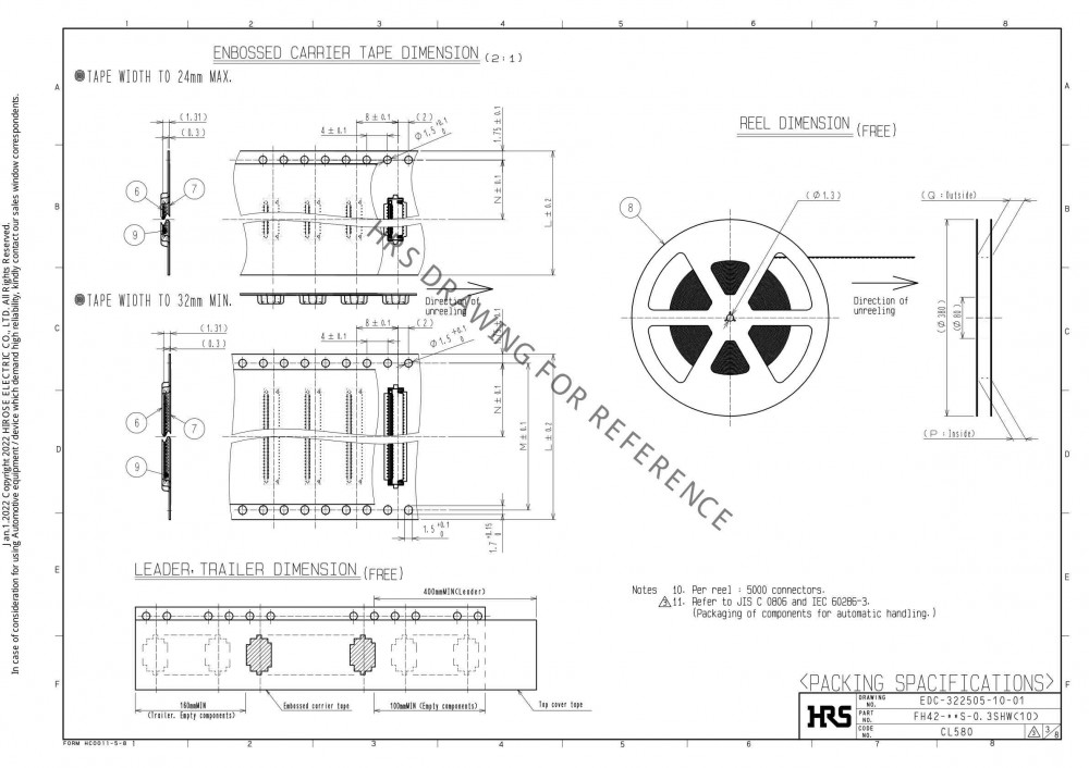 HRS FH42 series drawing page 3