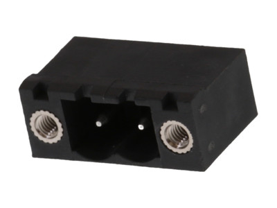 5.00mm Pitch Eurostyle Right-Angle PCB Header, with Threaded Retention Inserts, 2 Circuits for sale