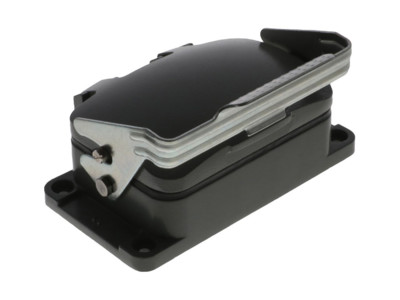 Heavy-Duty Standard (STD) Single Lever Bulkhead Mount Housing, Die-castAluminum, with 1 Lever, with Cover, with Gasket, Size 48B «104x62», Grey for sale