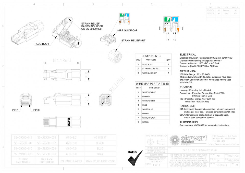 SS-39300-010 technical document preview