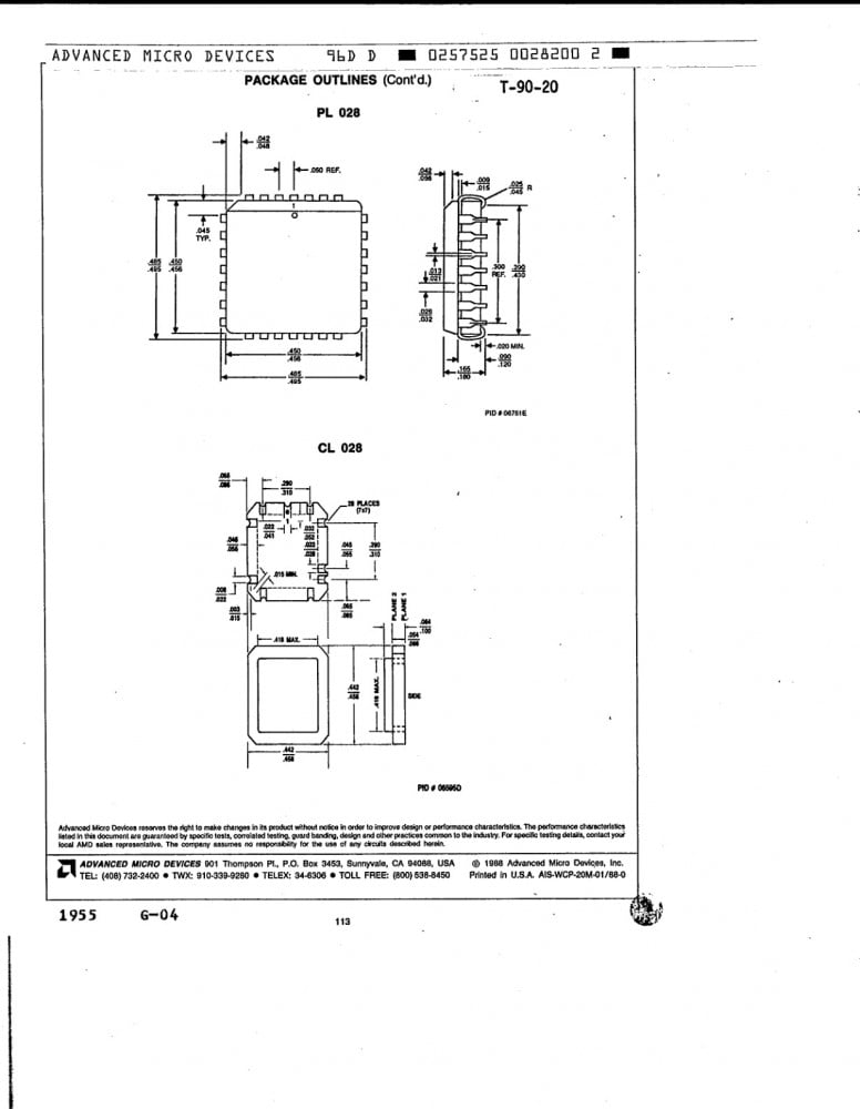 AMD Am29C827 datasheet page 9