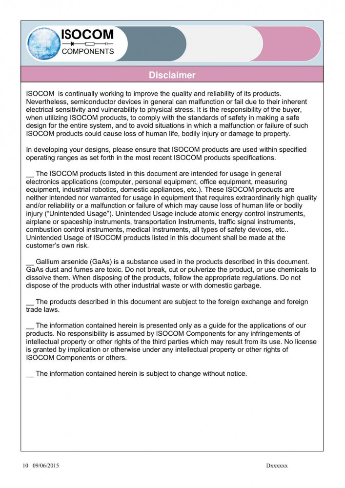 IS180 datasheet page 10