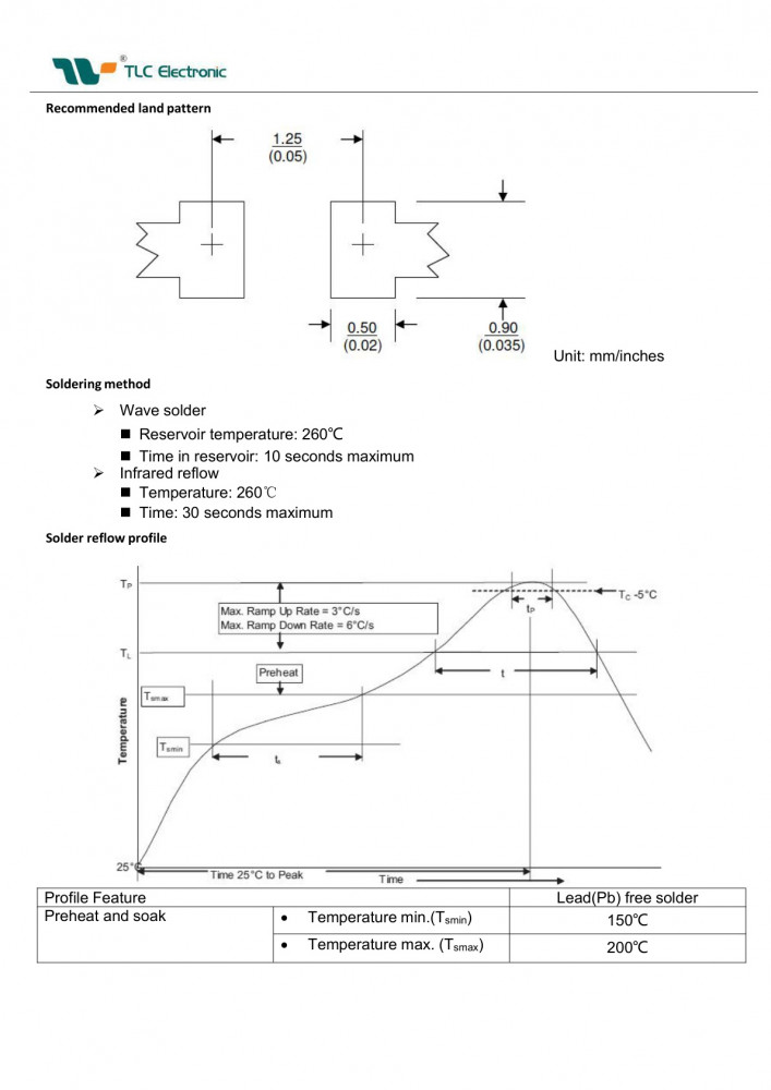 F06T8 specification sheet page 4