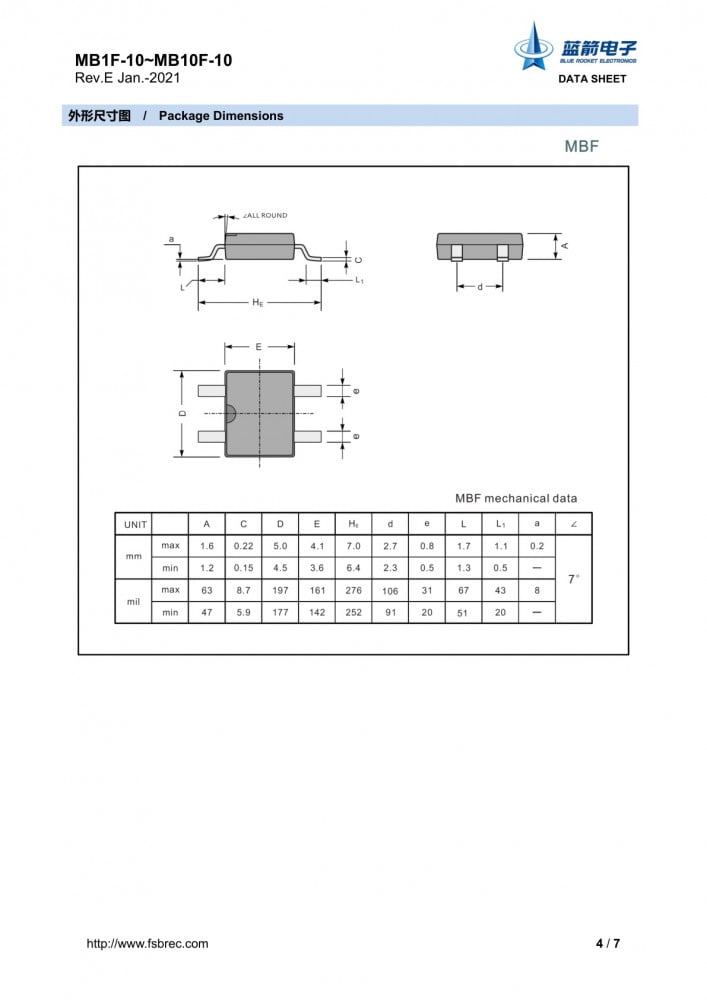 MB10F-10 datasheet page 4