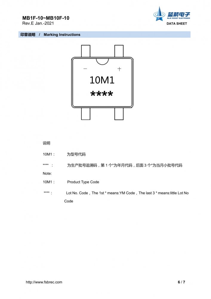 MB10F-10 datasheet page 6