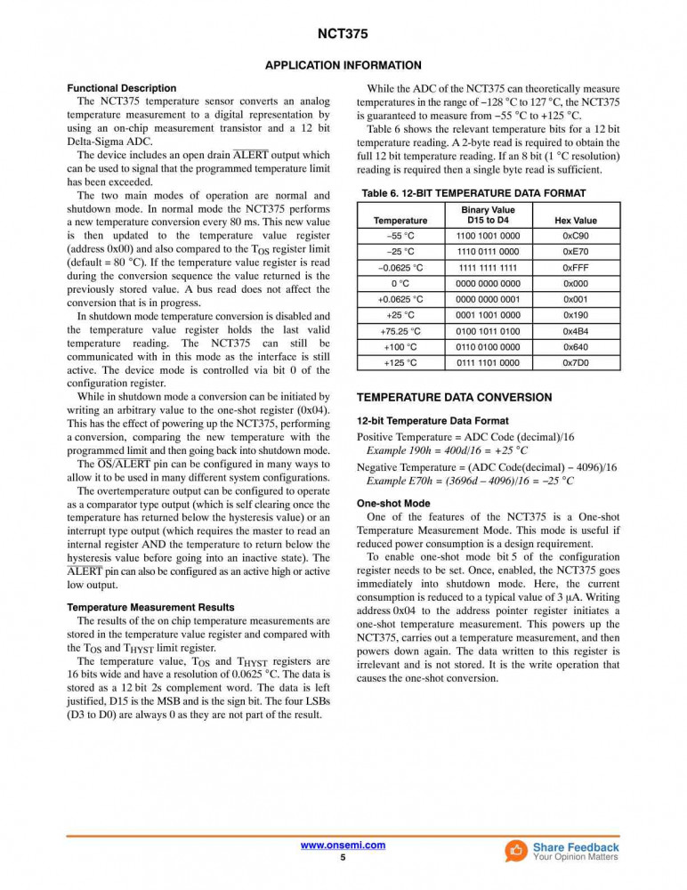 NCT375 datasheet page 5